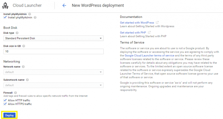 Comment installer WordPress sur Google Cloud – BlogPasCher