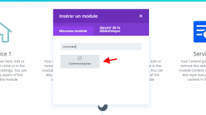 Comment utiliser le module commentaire sur Divi